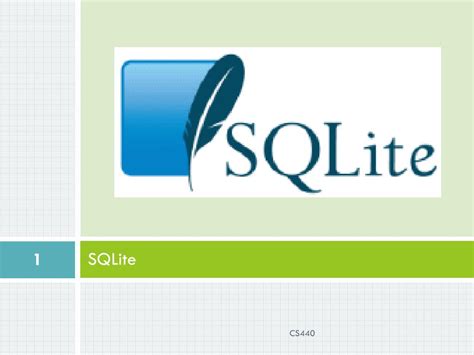 ppt sqlite powerpoint presentation free download id 5366367