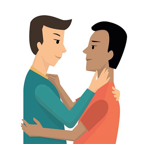 Gay Men Kissing Illustrations Royalty Free Vector Graphics And Clip Art