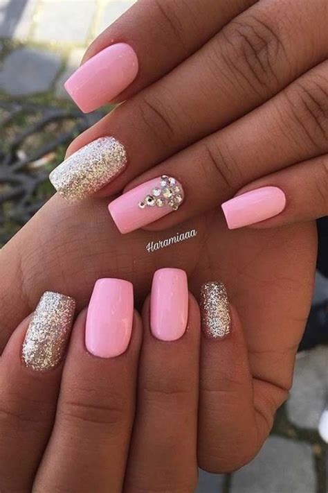 Med Tech Запись со стены Light Pink Nails Pink Nail Designs Pink