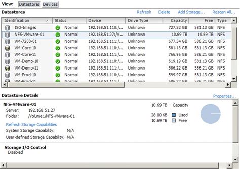 configuring readydata for vmware esxi using nfs answer netgear support