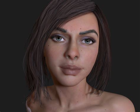 Artstation Female Character Victor Guzman