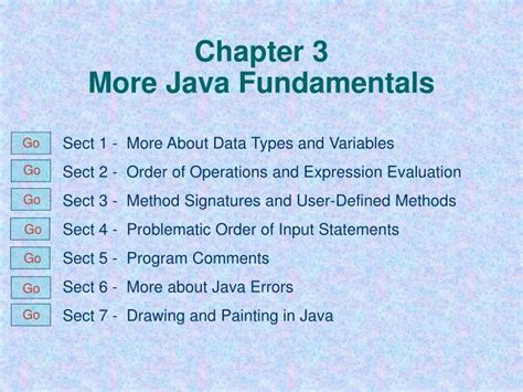 5 types of java spesial 5