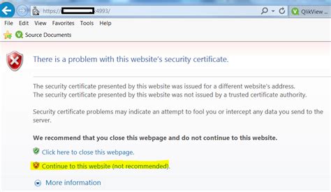 solved nprinting web console certificate error qlik community 1348294