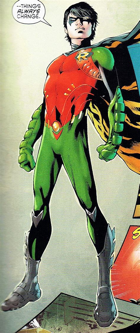 Dick Grayson New 52 Robin Costume