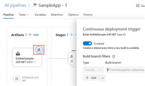 define a classic release pipeline azure pipelines microsoft docs