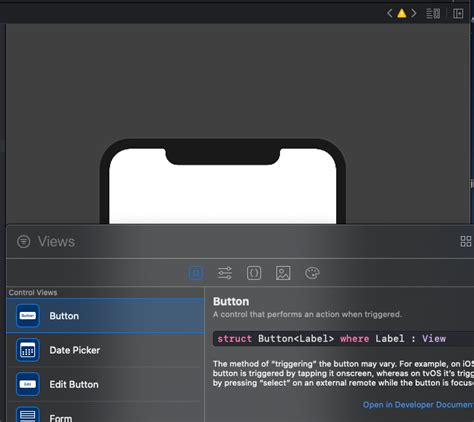 swiftui ui elements not showing on xcode stack overflow