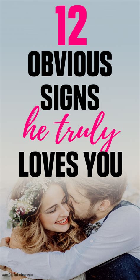 12 True Signs He Loves You Deeply Signs Of True Love Signs He Loves