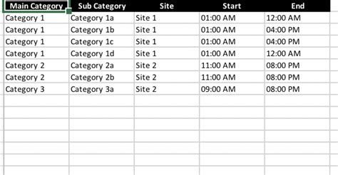 adding tables using excel vba stack overflow