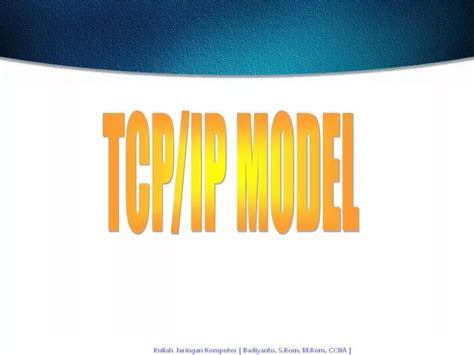 Ppt Tcp Ip Model Powerpoint Presentation Free Download Id 5521921