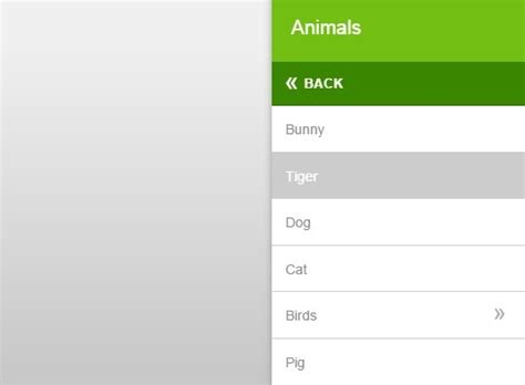 responsive side sliding menu with jquery slidingmenujs jquery plugin