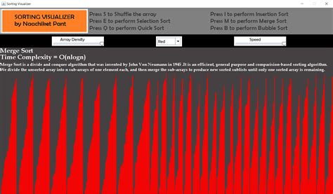 github poshi1865 sorting visualizer sorting visualization program