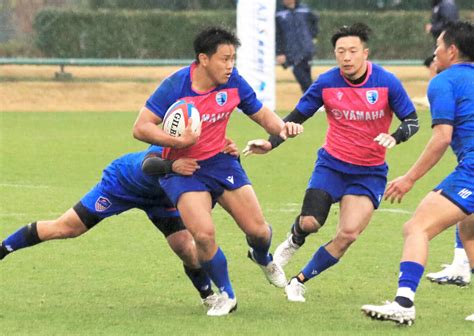 静岡ブルーレヴズ 新加入の槙瑛人・家村健太が豊田自動織機との練習試合で躍動して快勝！ スポーツ報知
