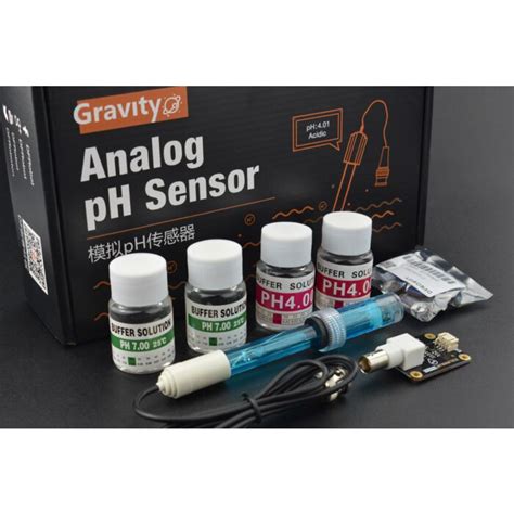 gravity analog ph sensor meter kit v2 dfrobot sen0161 v2 core