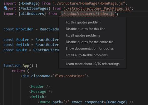 javascript why eslint doesn t see all the quotes problems of a js