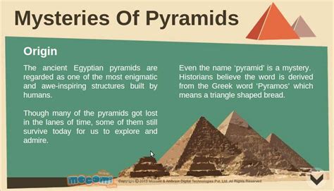 Facts About Ancient Egyptian Pyramids