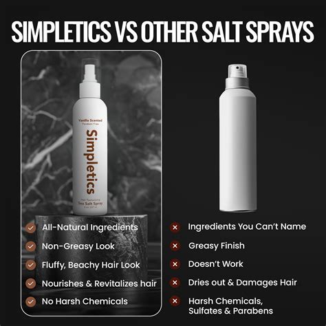 Himalayan Sea Salt Styling Spray For Hair Simpletics