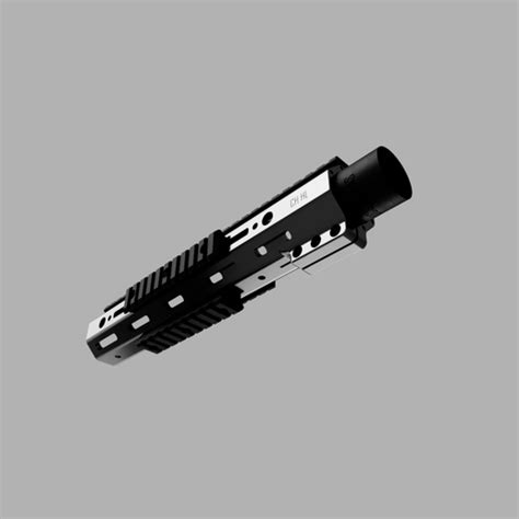 Stl File Carbonholics 10 5 Handguard Mlok・3d Printer Design To Download