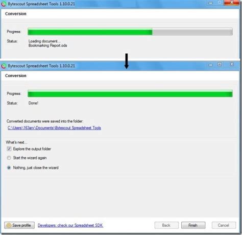 download free spreadsheet converter bytescout spreadsheet