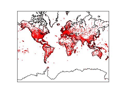 sqlite plotting points on python basemap yields runtime error stack