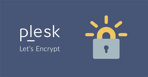 let s encrypt integration with plesk