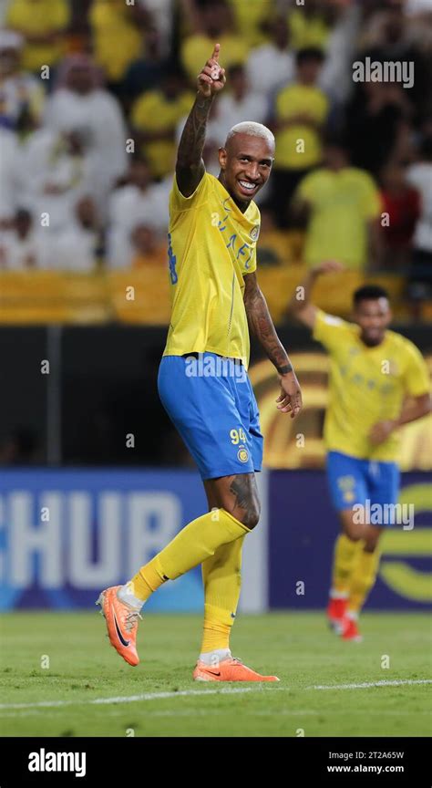 Anderson Talisca Of Al Nassr Fc Celebrates After Scoring During The Al
