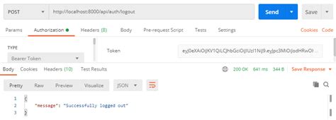 secure rest api with jwt authentication in laravel 8x shouts dev