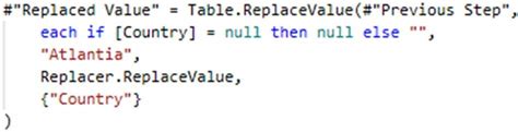 power query conditionally replace values in a column with values from