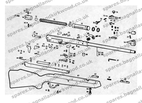 Webley Osprey Spare Parts Bagnall And Kirkwood Airgun Spares