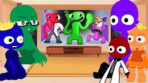 Rainbow Friends React To Rainbow Friends Become Garten Of Banban Ii