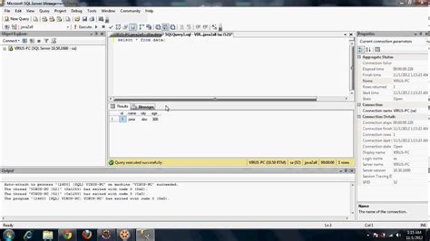 Jdbc Example Program With Sql Server Part2 Youtube