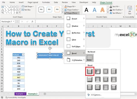 3 easy methods to create button in excel for macros