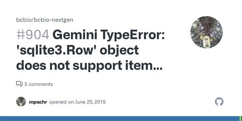 gemini typeerror sqlite3 row object does not support item assignment