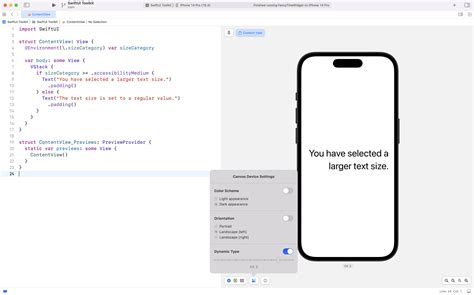 swiftui cookbook chapter 1 responding to dynamic type in swiftui for