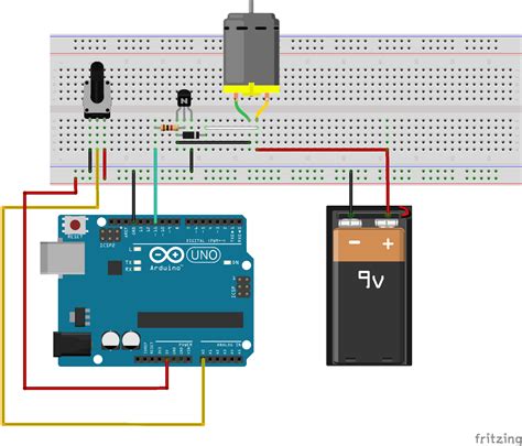 controlling renewable energy systems arduino and dc motor