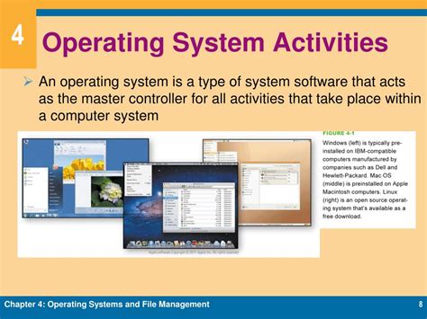 ppt chapter 4 operating systems and file management powerpoint