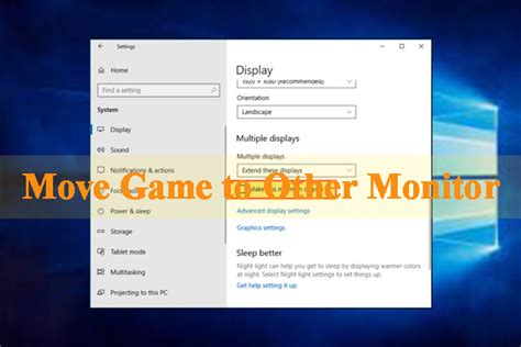 How To Move Game To Other Monitor On Windows 10 [full Guide] Minitool