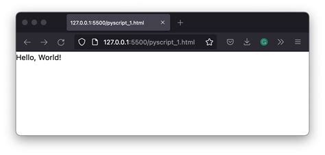 pyscript — unleash the power of python in your browser by eryk
