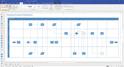 insiders data visualizer for process diagrams in visio