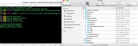 node js npm no such file or directory stack overflow
