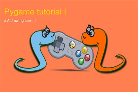 starting with pygame python programming