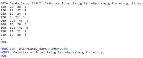 example of creating sas code