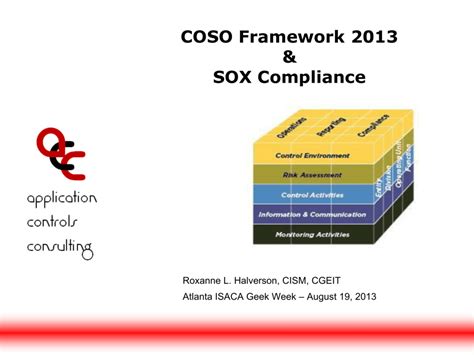 How To Implement Coso Framework