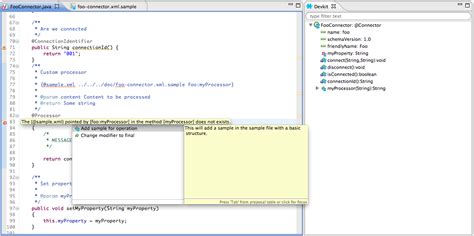 creating a java sdk based connector mulesoft documentation