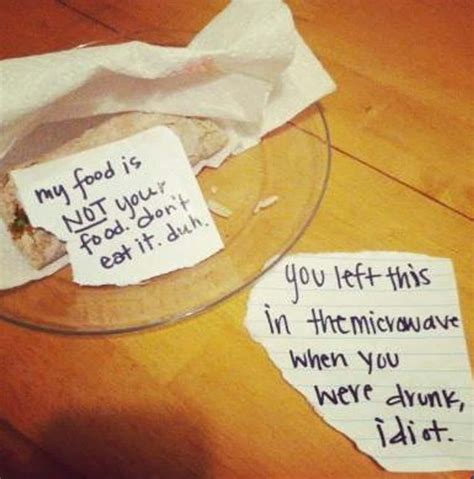 Funny College Dorm Room Signs And Passive Aggressive Notes