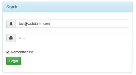 login with remember me using php and mysql wd
