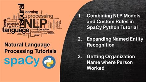 nlp tutorial 7 combining nlp models and custom rules in spacy python