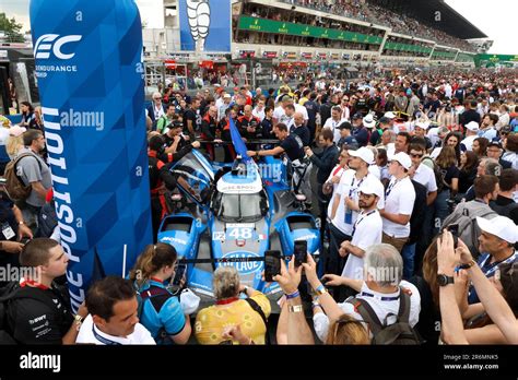 Le Mans France 10th June 2023 48 Lafargue Paul Fra Chatin Paul