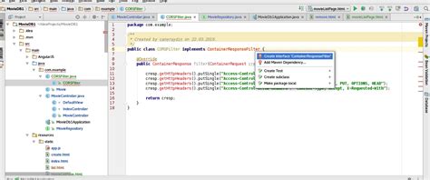 java cross origin request blocked in post method stack overflow