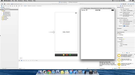 ios xcode 5 simulator blank white screen stack overflow