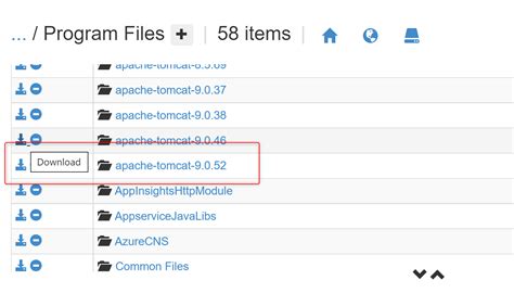 custom tomcat configuration on azure app service windows